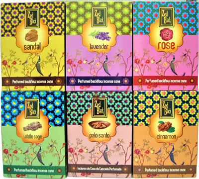 Zed Black Backflow Dhoop Cones – Botanica las Americas