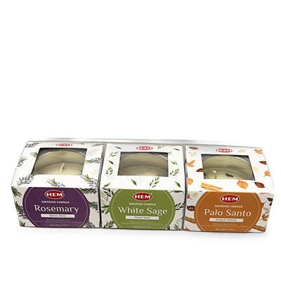 HEM Smudge Candle - Palo Santo – Botanica las Americas